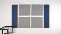 China Flame Retardant 64 Colors Fabric Wrapped Acoustic Panels Moisture Proof for sale