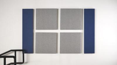 China Flame Retardant 64 Colors Fabric Wrapped Acoustic Panels Moisture Proof for sale