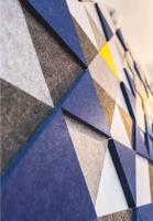 China ASTM E84 Environmental Friendly PET Soundproof Wall Panels 20mm Thickness for sale