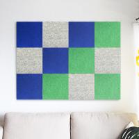 China ASTM E84 Fireproof Non Toxic Acoustic Panels , Acoustic Veneer Panels Customized for sale