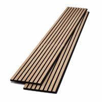 China Simple Installation Wood Acoustic Board Smooth Surface ASTM E84 for sale