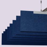 China 18mm Thickness Deco Pet Felt Board Noise Proof Hot Pressing for sale