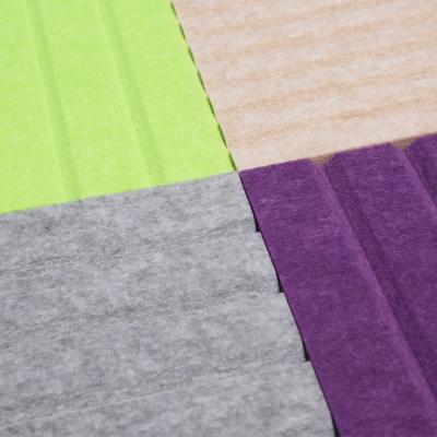 China Eco Friendly Pet Felt Acoustic Panel For Reverberated Sound for sale