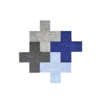 China EN13501 Pet Acoustic Board  International E0 Standard Wall Felt for sale