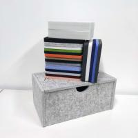 China Working Space Acoustic Felt Sheets Wall Tiles Without Emissions Waste for sale