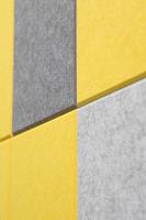 China Customized  9mm Sound Dampening Ceiling Panels , Acoustic Wall Baffles for sale