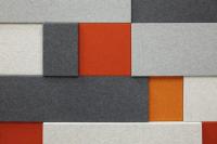 China Customized  9mm Sound Dampening Ceiling Panels , Acoustic Wall Baffles for sale