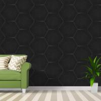 China 9mm Hexagon Hanging Soundproof Panels  Wall Tiles for sale