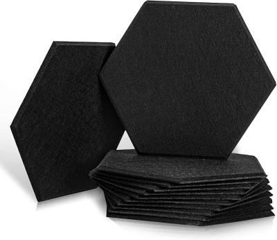 China 9mm Hexagon Hanging Soundproof Panels  Wall Tiles for sale