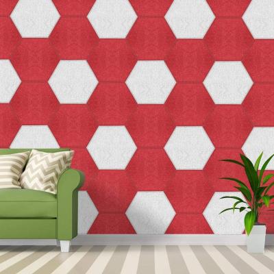 China ASTM E84 Hexagon Acoustic Barrier Panels Chemicals Resistant for sale