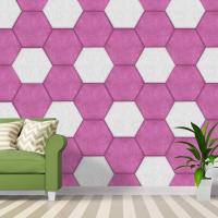 China ASTM E84 Hexagon Acoustic Barrier Panels Chemicals Resistant for sale
