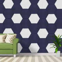 China 14x12 Easy Install Hexagon Industrial Acoustic Panels for sale