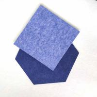 China Recycle Fire Retardant Foam Sound Diffuser , Sound Absorbing Screens for sale