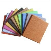 China 12mm Diy Noise Cancelling Panels , Acoustic Foam Panels By Hot Pressing for sale