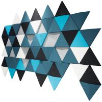 China 12mm Diy Noise Cancelling Panels , Acoustic Foam Panels By Hot Pressing for sale