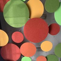 China 1220x2440mm Felt Foam Sound Absorbing Panels By Hot Pressed for sale