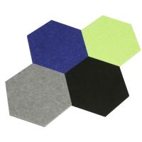 China Soundproof  Pet Acoustic Panel Wall Covering Board for sale