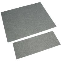 China Soundproof  Pet Acoustic Panel Wall Covering Board for sale
