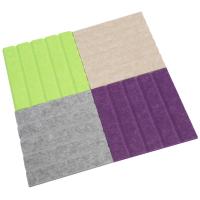 China Hot Pressed Polyester Acoustic Panels Board environmental protection for sale