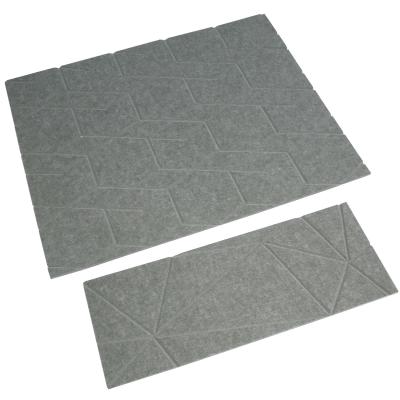 China Reduce Noise Easy Installation Pet Felt Panels custom color for sale