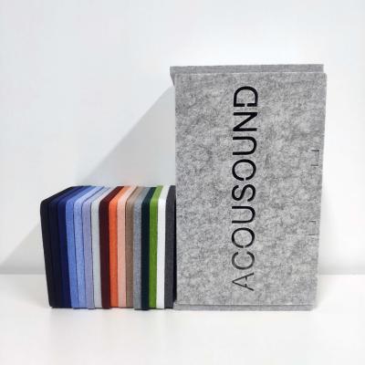 China High Density Pet Felt Polyester Acoustic Panels Heat Preservation Function for sale