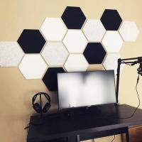 China Self Adhesive Sound Reflecting Panel Fire Retardant  For School Decoration for sale