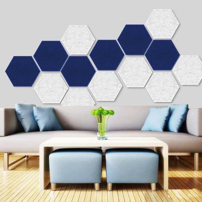 China 25mm Well Decor Wall Tiles PET Sound Absorbing Panels for sale