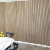 China Customized Slatted Timber Acoustic Wood Slat Panels Decorative for sale