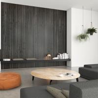 China Fireproof MDF Acoustic Wood Slat Panels environmental friendly for sale