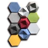 China Acoustic 3d Custom Acoustic Panel For Home Office Eco Friendly for sale