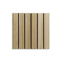 China Sound Absorbing MDF Wood Slat Wall Panels Interior Home Design for sale