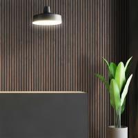 China MDF Veneer Acoustic Wood Slat Panels Decorative Wall Reduce Noise for sale