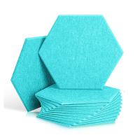 China Eco Friendly PET Polyester Art Deco Acoustic Panel Colorful for sale