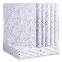 China Stylish Grooved  Decorative Acoustic Panels For Room Wall for sale