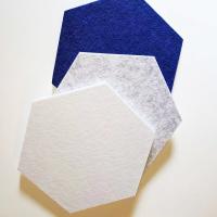 China 40mm Large Polyester Acoustic Panels High Density Reduce Noise for sale