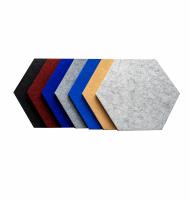 China 40mm Large Polyester Acoustic Panels High Density Reduce Noise for sale