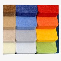 China Recycled 9mm PET Acoustic Panels Flame Retardant Triangle for sale