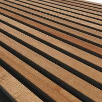 China Customized Wood Slat Sound Diffuser Panel Polyester Sound Absorbing for sale