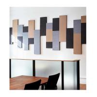 China Cinema Sound Absorbing Polyester Acoustic Panels Flame Retardant for sale