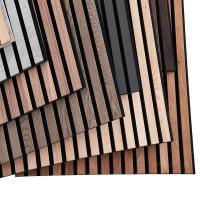 China Mdf Perforated Acoustic Wood Slat Panel For Interior Wall Decoration for sale