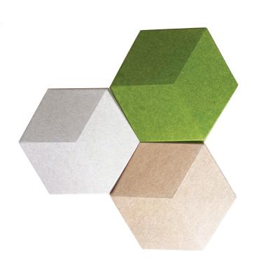 China 100% PET 3d Decorative Acoustic Panels Environmental for sale