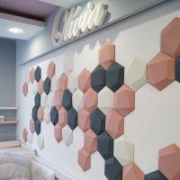 China 100% PET 3d Decorative Acoustic Panels Environmental for sale