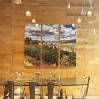 China Soundproof Printing Acoustic Panels PET Decorative Logo Printed for sale