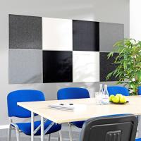 China PET Hanging Reduce Noise Sound Absorbing Panels For Office Customized for sale