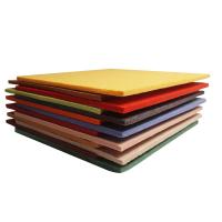 China Easy Installation Light Weight Sound Proof Wall Panels 100% PET for sale