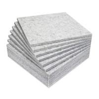 China Grey Acoustic Sound Isolating Panels High Density Soundproof for sale