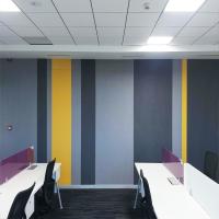 China Light Weight Polyester Fiber Acoustic Panels Sound Absorption For Wall for sale
