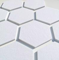 China Customized Hexagon Sound Absorbing Wall Panel Impact Resistance for sale