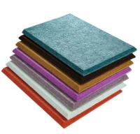 China Eco Friendly DIY Polyester Fiber Acoustic Panel 9mm Thickness for sale
