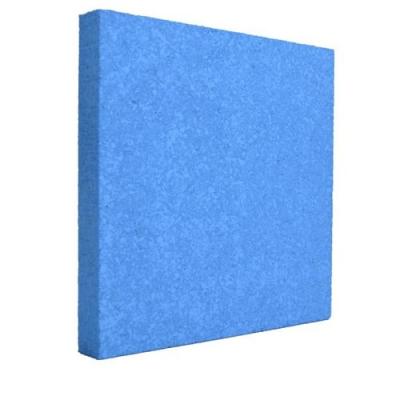 China Recycle 25mm PET acoustic industrial panels office building decoration materials for sale